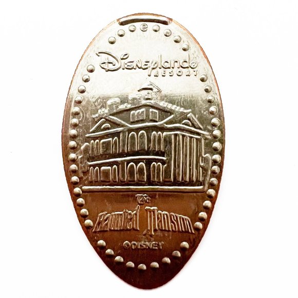 Disney | Jewelry | Disneyland Park Haunted Mansion Pressed Quarter ...